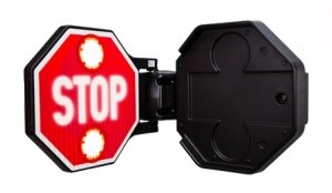 Safe Fleet Illuminated Stop Arm, Blue Bird Plug | School Bus Parts for ...